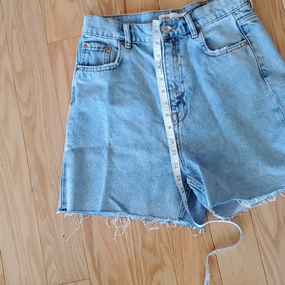 Zara | Shorts | Zara The 9s Short In Harmony Blue | Poshmark
